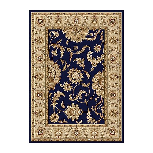 Closeout! Km Home Pesaro Imperial 55 x 77 Area Rug - Navy