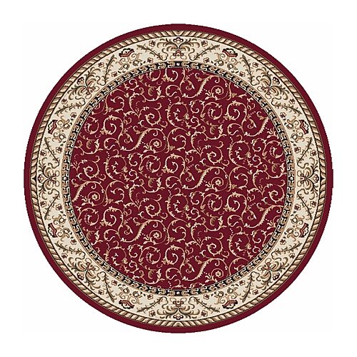 Click here for Closeout! Km Home Pesaro 1599 53 x 53 Round Area R... prices