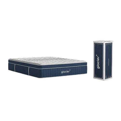 Click here for Glacier Apex Hybrid 14 Medium Plush Euro Top - Mat... prices