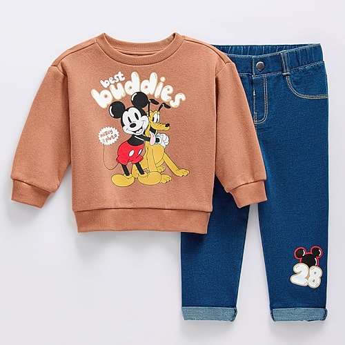 Click here for Baby Boys Mickey Mouse 2-pc. Pant Set  18 Months... prices