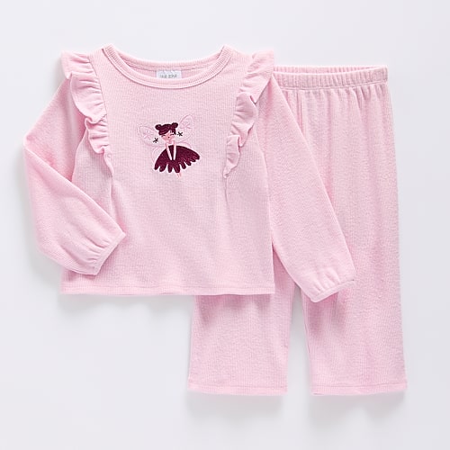 Click here for Okie Dokie Baby Girls 2-pc. Pant Set  Newborn  Pin... prices