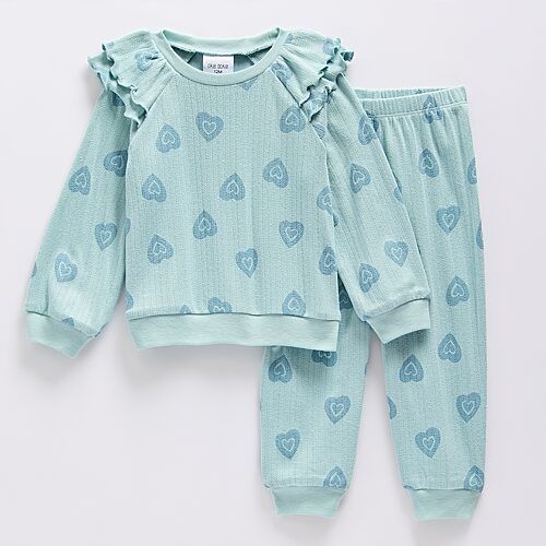 Click here for Okie Dokie Baby Girls 2-pc. Pant Set  Newborn  Gra... prices