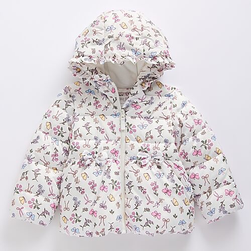 Click here for Okie Dokie Girls Puffer Jacket  2t  White prices