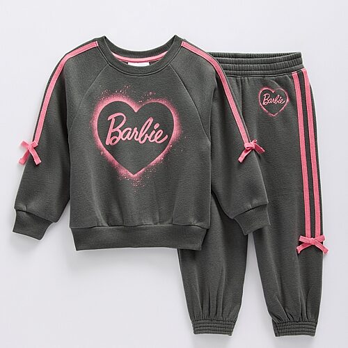 Click here for Grayson Little Toddler Girls Barbie 2-pc. Pant Set... prices