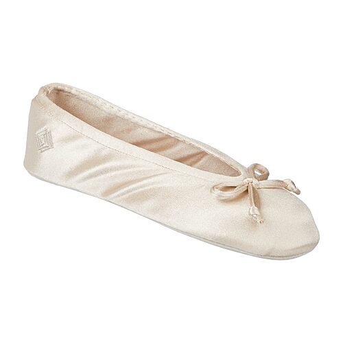 Click here for Isotoner Womens Ballerina Slippers  Small  Pink prices