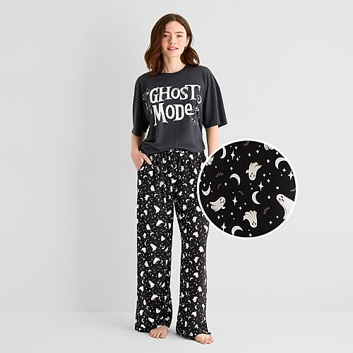 Click here for Arizona Womens Juniors Pajama Pants  X-small  Blac... prices