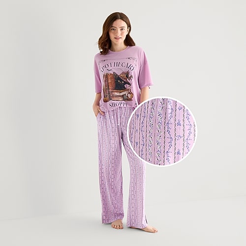 Click here for Arizona Womens Juniors Pajama Pants  Large  Purple prices