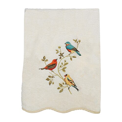 Click here for Avanti Premier Songbirds Floral Bath Towel Collect... prices
