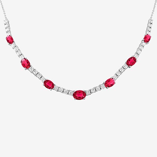 Click here for Gemstone Pure Silver Over Brass Collar Necklace  O... prices