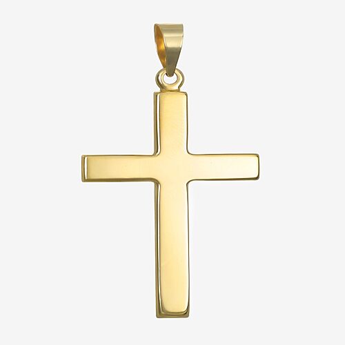 Click here for Mens 14K Gold Cross Pendant  One Size prices