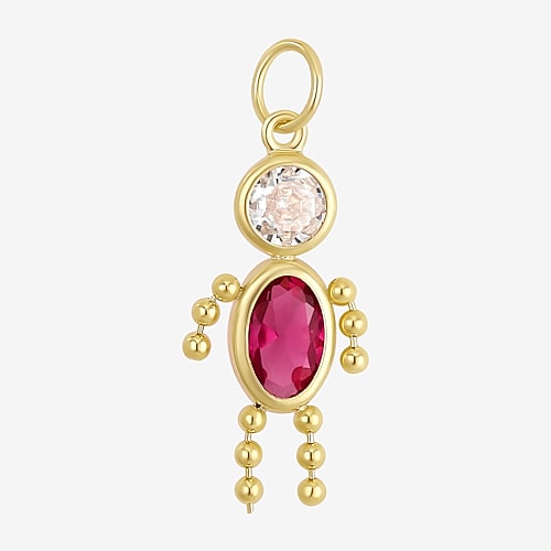 Click here for 10K Gold October Birthstone Babies Boy Charm  One... prices