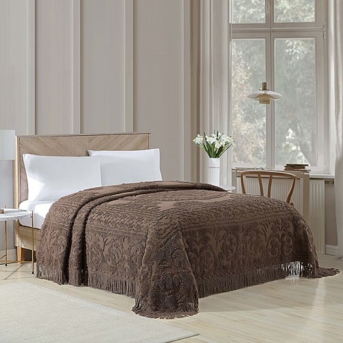 Click here for Beatrice Home Fashions Medallion Embellished Bedsp... prices