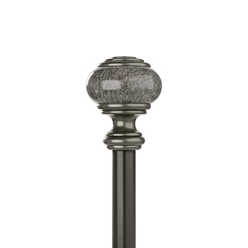 Click here for Umbra Marble Knob 1 IN Adjustable Curtain Rod  One... prices