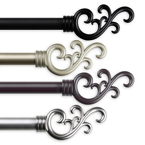 Click here for Rod Desyne Madeline 1 Adjustable Curtain Rod  One... prices
