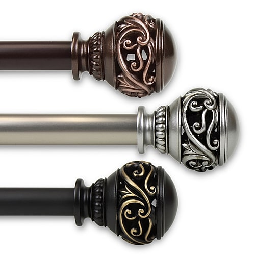 Click here for Rod Desyne Isabella 1 IN Adjustable Curtain Rod  O... prices