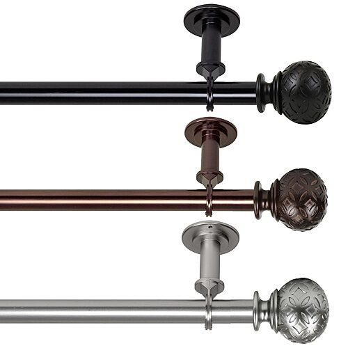 Click here for Rod Desyne Odelia Ceiling Curtain Rod  One Size  B... prices