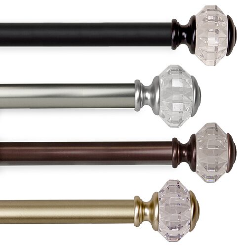 Click here for Rod Desyne Inez 1 IN Adjustable Curtain Rod  One S... prices