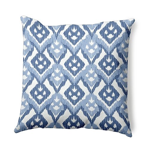 Click here for Hipster Square Throw Pillow  One Size  Blue prices