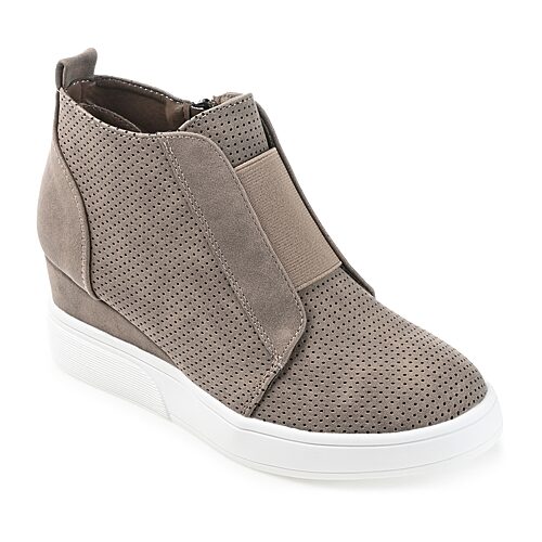 Click here for Journee Collection Womens Clara Wedge Sneaker  12... prices