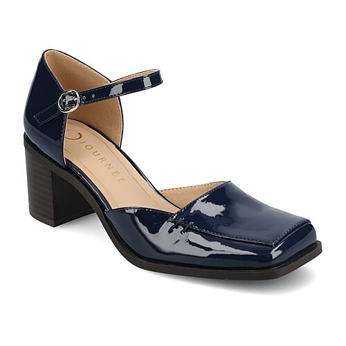 Click here for Journee Collection Womens Evangeline Square Toe Pu... prices