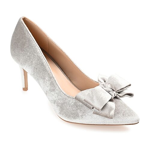Click here for Journee Collection Crystol Womens Pointed Closed T... prices