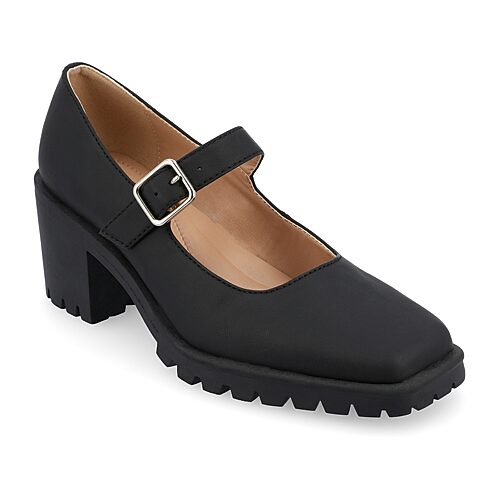 Click here for Journee Collection Womens Gladys Lug Sole Mary Jan... prices