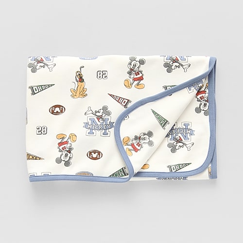 Click here for Disney Mickey Mouse Swaddle Blanket  One Size  Blu... prices