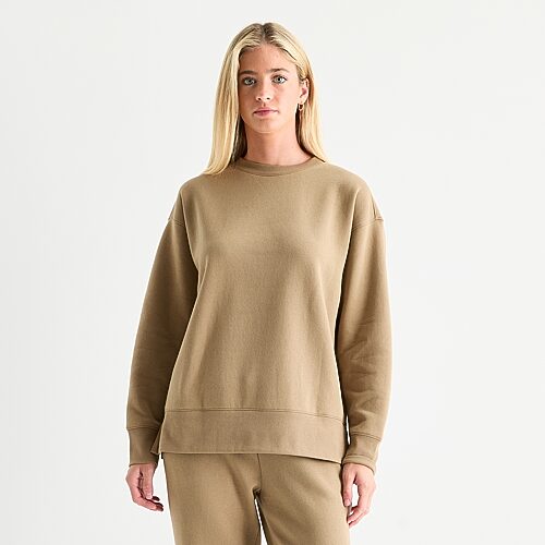 Click here for Xersion Womens Oversized Super Soft Fleece Crewnec... prices