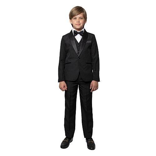 Click here for Suit the BOYZ Tuxedo Little & Big Kid Boys 5-pc. S... prices