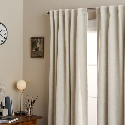 Click here for Town And Country Arlo Solid Tab Top Blackout Set o... prices