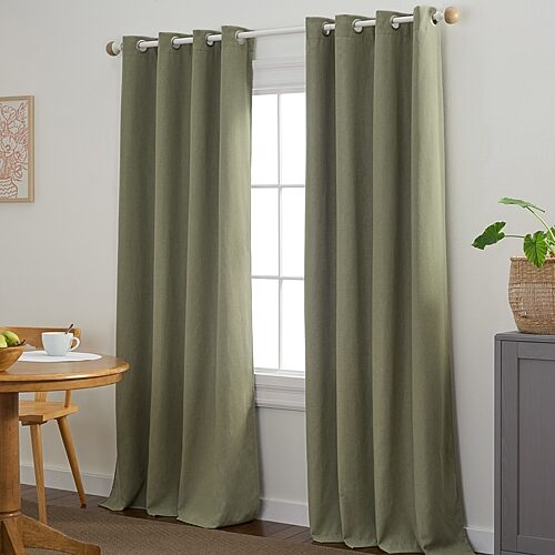 Click here for Town And Country Selena Solid Grommet Top Room Dar... prices