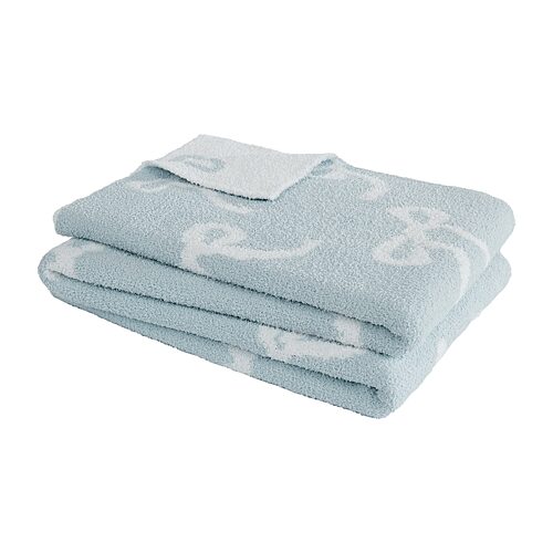 Click here for Truly Soft Cozy Bow Reversible Throw  One Size  Bl... prices