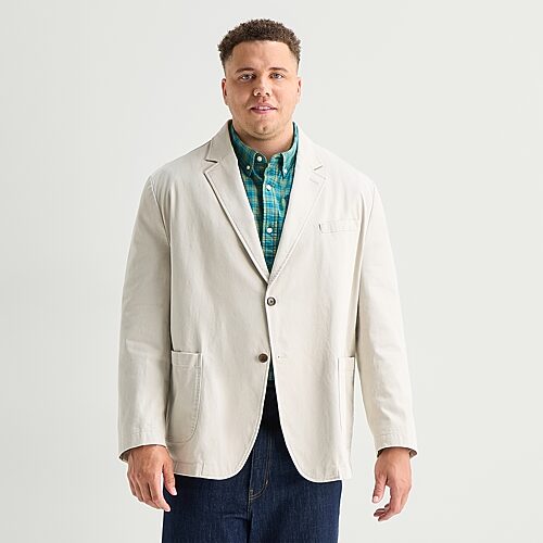 Click here for St. Johns Bay Mens Classic Fit Big and Tall Blazer... prices