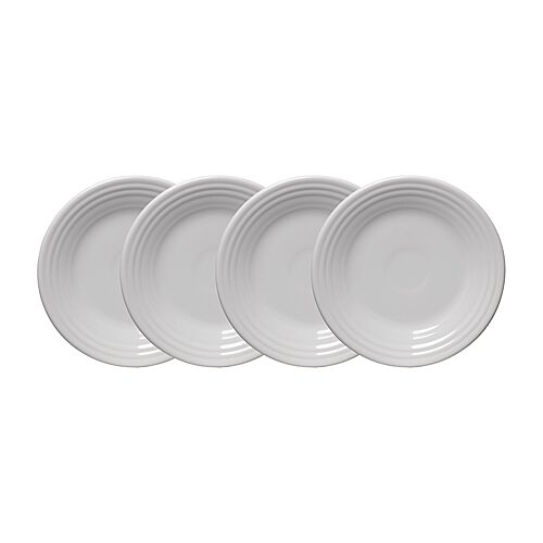 Click here for Fiesta White Classic Rim 10.5 Dinner Plates  Set o... prices