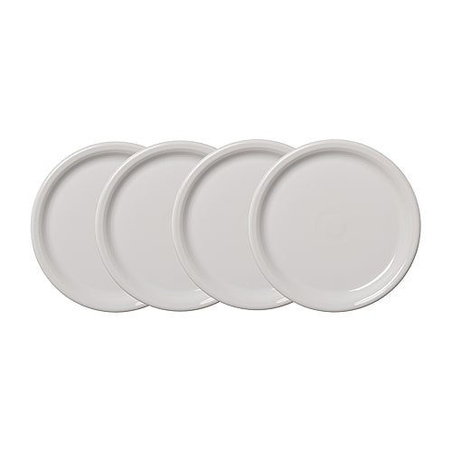 Click here for Fiesta White Bistro Coupe Salad Plates  Set of 4 -... prices