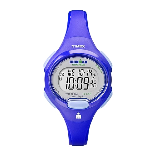 Click here for Timex Ironman Womens 10-Lap Blue Strap Watch  One... prices