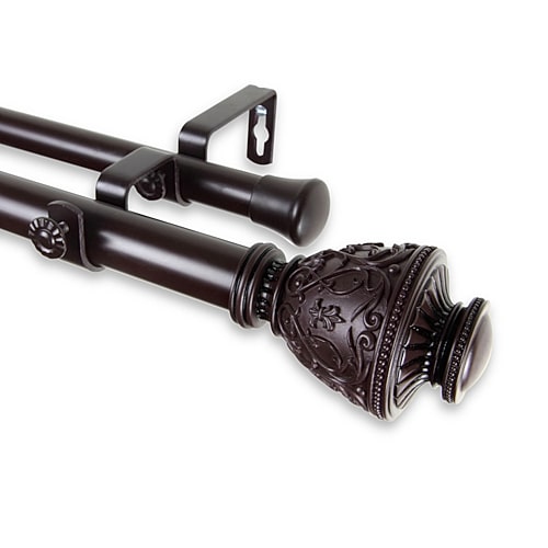 Click here for Rod Desyne Veda 1 Double Adjustable Curtain Rod  O... prices