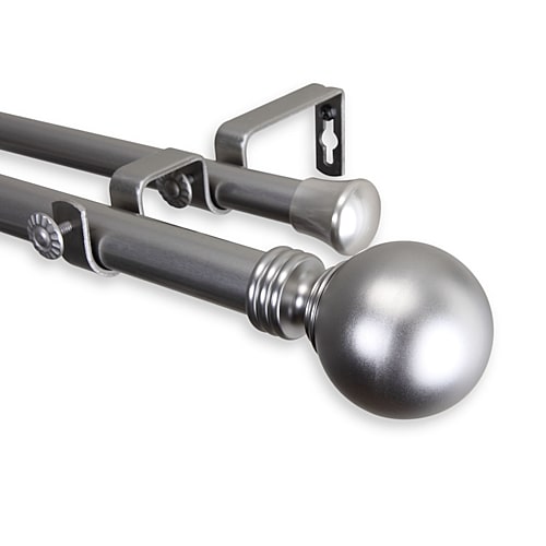 Click here for Rod Desyne Globe 1 Adjustable Double Curtain Rod... prices
