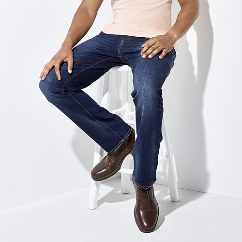 Click here for Arizona Mens Stretch Fabric Bootcut Jean  32 30  B... prices