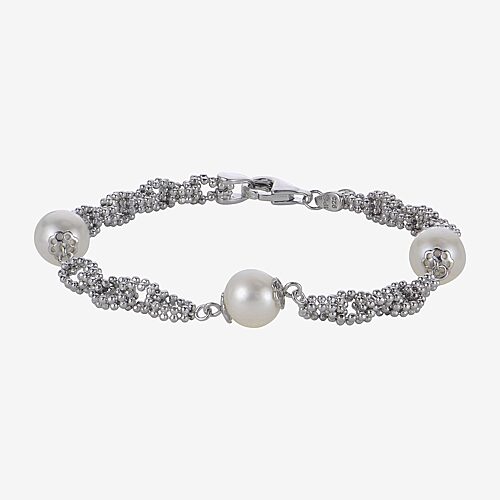 Click here for Cultured Freshwater Pearl Sterling Silver Station... prices