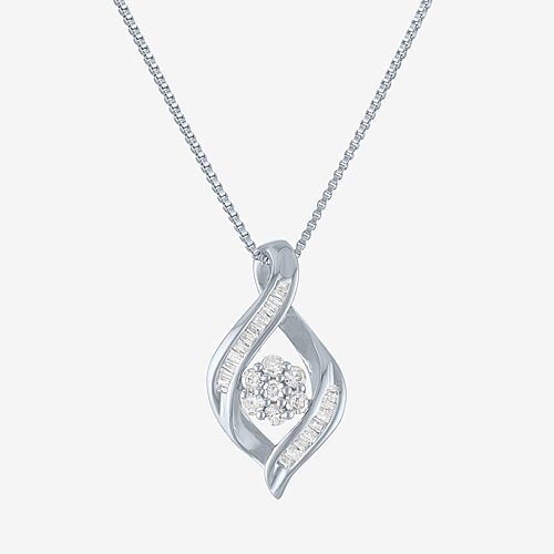 Click here for Diamond Blossom 1/5 CT.T.W. Natural Diamond Cluste... prices