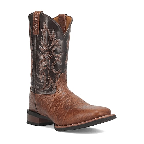 Click here for Laredo Mens Broken Bow Flat Heel Cowboy Boots  8 1... prices