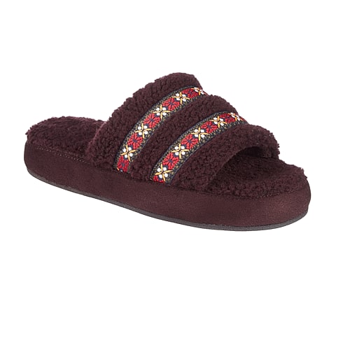 Click here for Isotoner Clara Recycled Berber Womens Memory Foam... prices