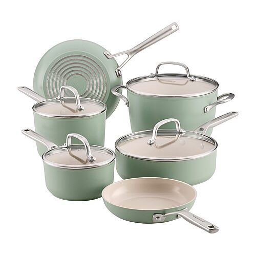 Click here for KitchenAid Hard Anodized 10-pc. Cookware Set  One... prices