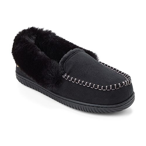 Click here for Dearfoams Ryland Cabin Moc Womens Moccasin Slipper... prices