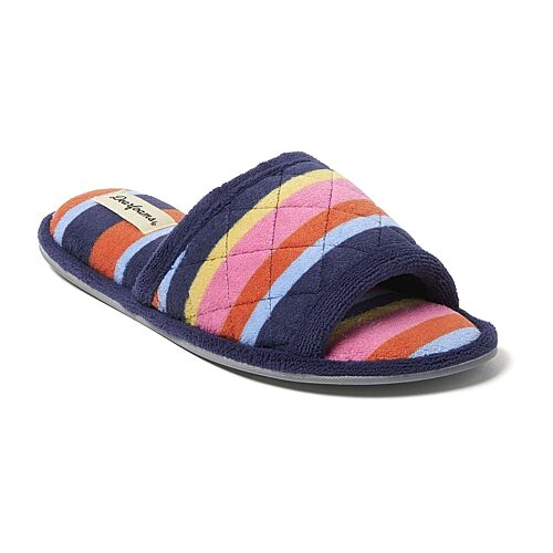 Click here for Dearfoams Beatrice Quilted Terry Womens Memory Foa... prices