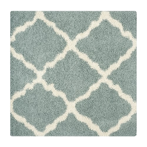Click here for Safavieh Dallas Shag Collection Caris Geometric Sq... prices