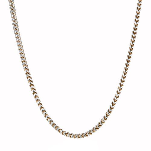 Click here for Mens Stainless Steel 24 Inch Wheat Chain Necklace... prices