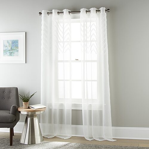 Click here for Stratford Park Angelina Grommet Top Sheer Set of 2... prices