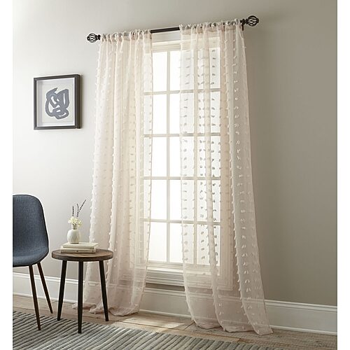 Click here for Stratford Park Olimpia Rod Pocket Sheer Set of 2 C... prices